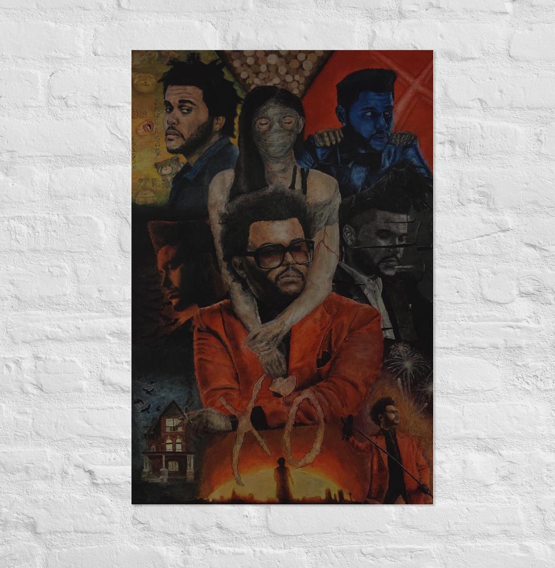 The Weeknd Eras - Art Print - Etsy