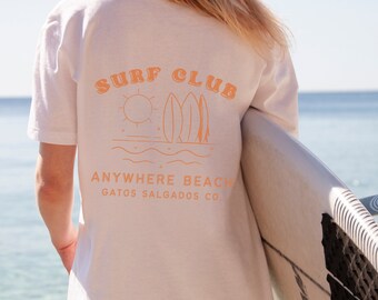 Surf Club Shirt - Etsy