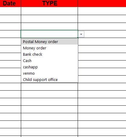 Child Visitation Log, Child Support Payment Log, Phone Call Log - Etsy
