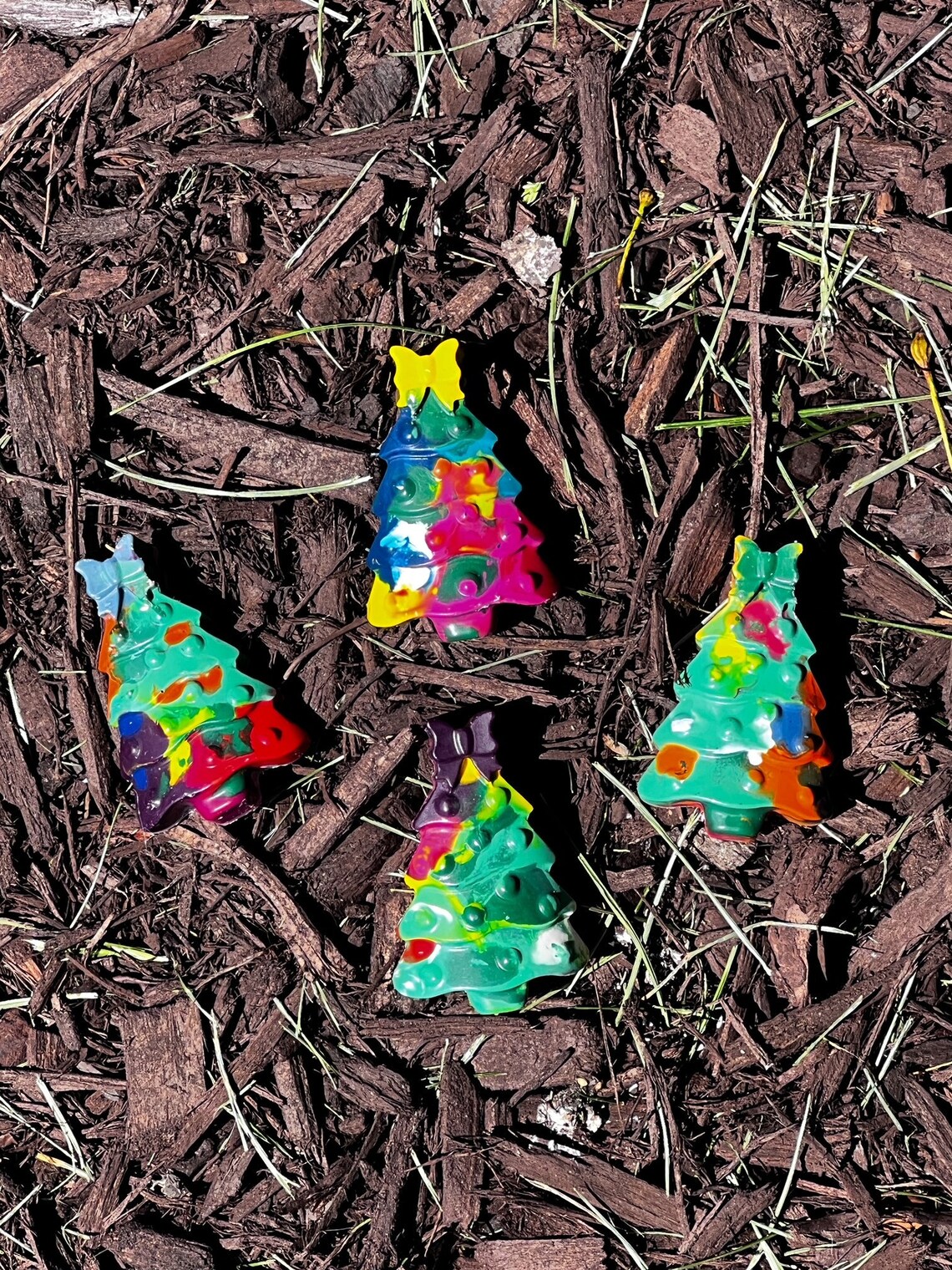 Christmas Tree Shaped Crayons, Holiday Goodie Bag, Christmas Class Gift ...