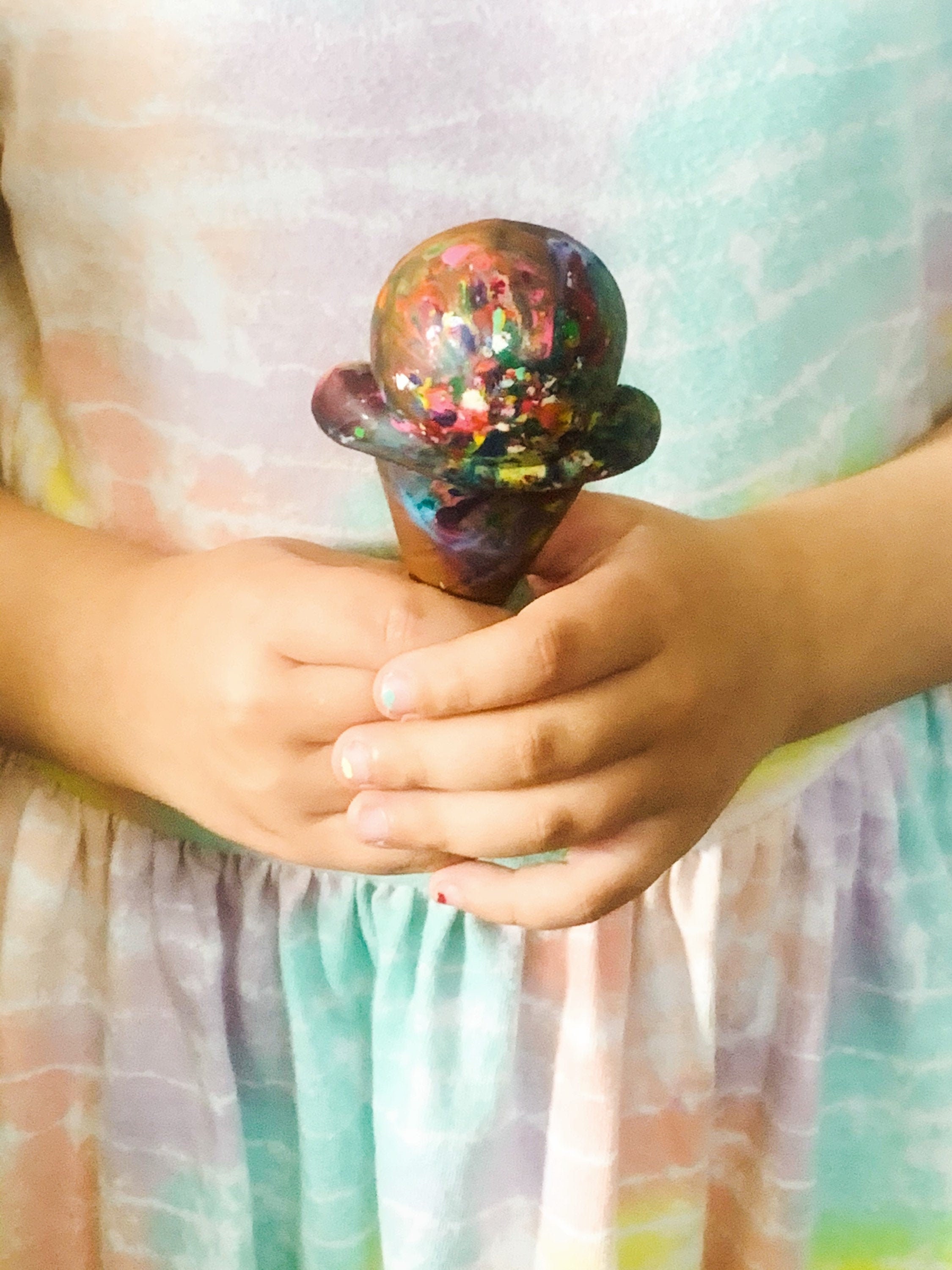 Ice Cream Crayon End of School Year Gift for Students Crayon | Etsy