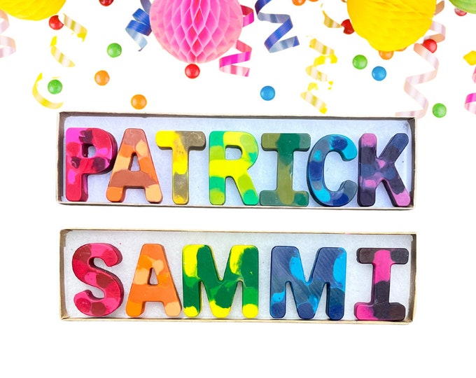 Custom Crayon Boxes - Etsy