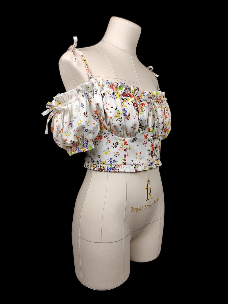 Milkmaid Top Pattern Cottagecore Top Pattern Summer Top | Etsy