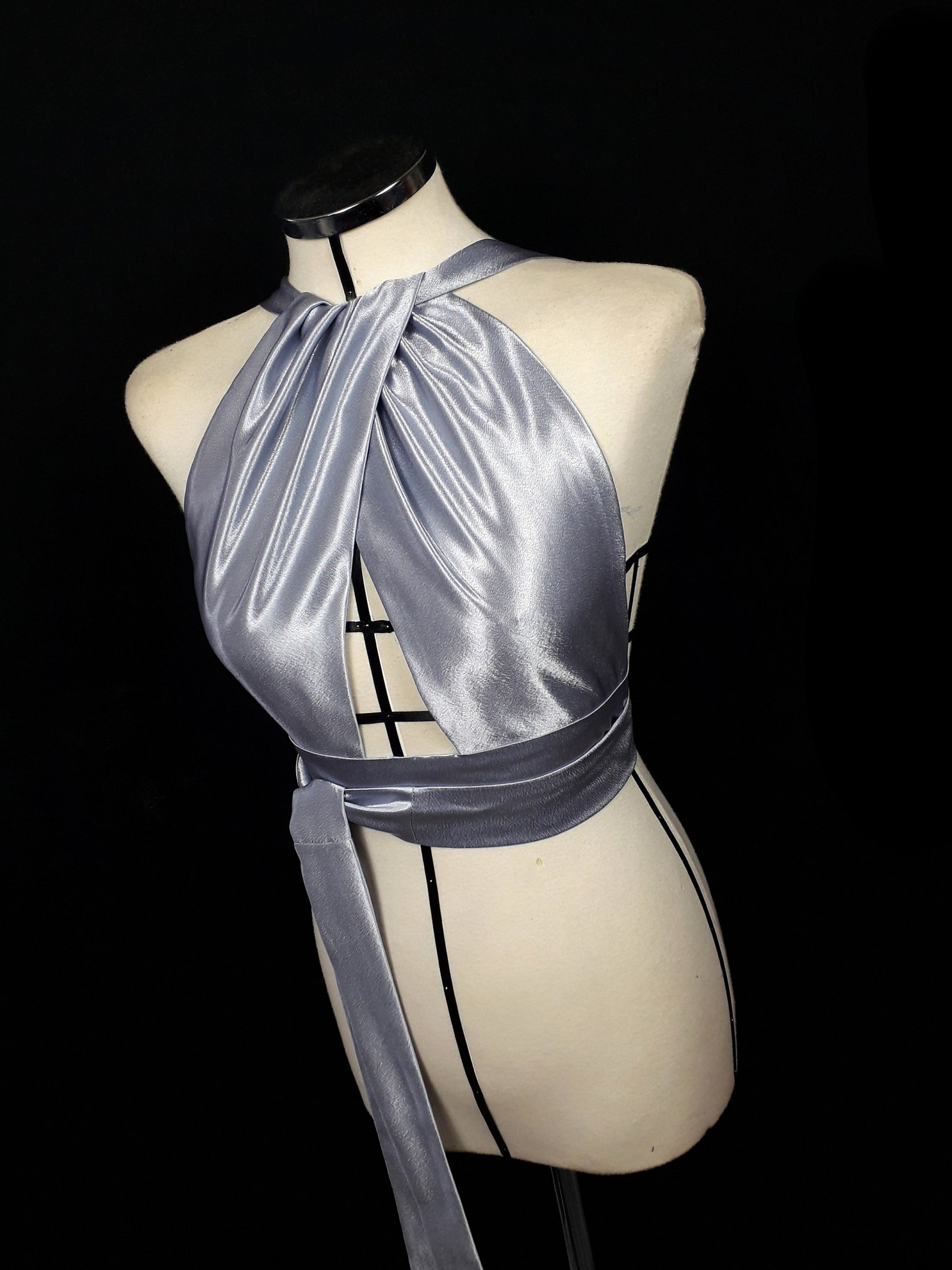 Draped Halter Top Sewing Pattern: Beginner Friendly (PDF Pattern) - Etsy