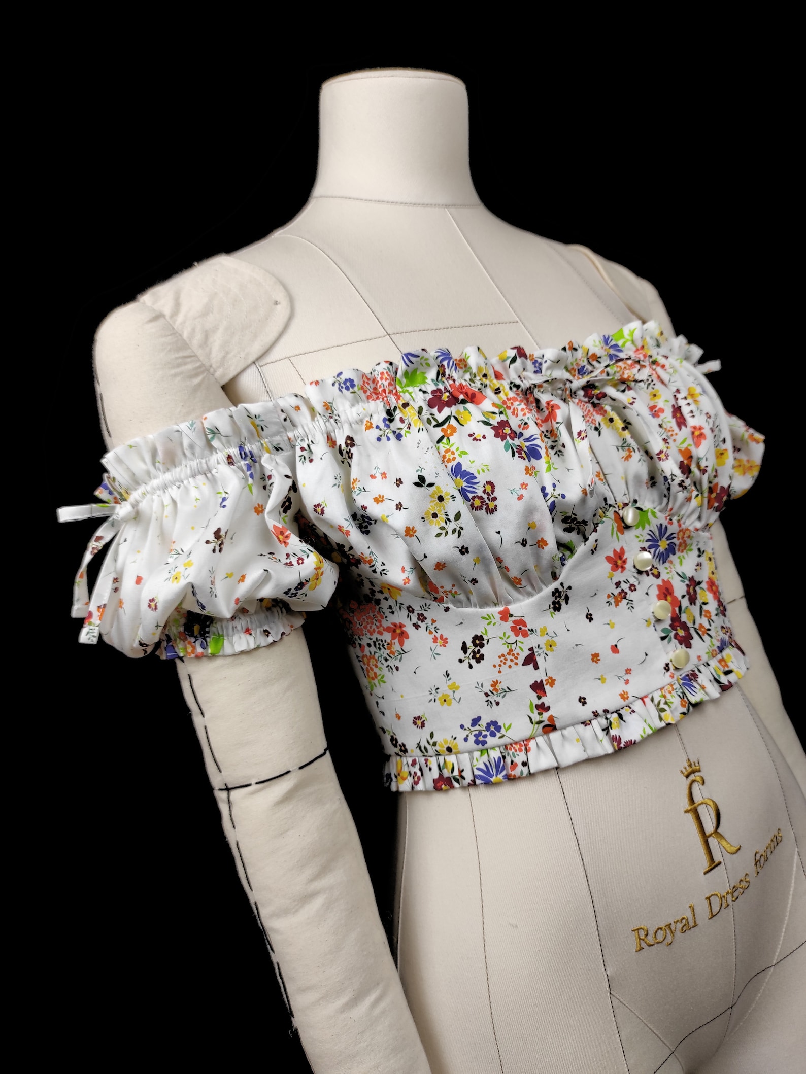 Milkmaid Top Pattern Cottagecore Top Pattern Summer Top - Etsy