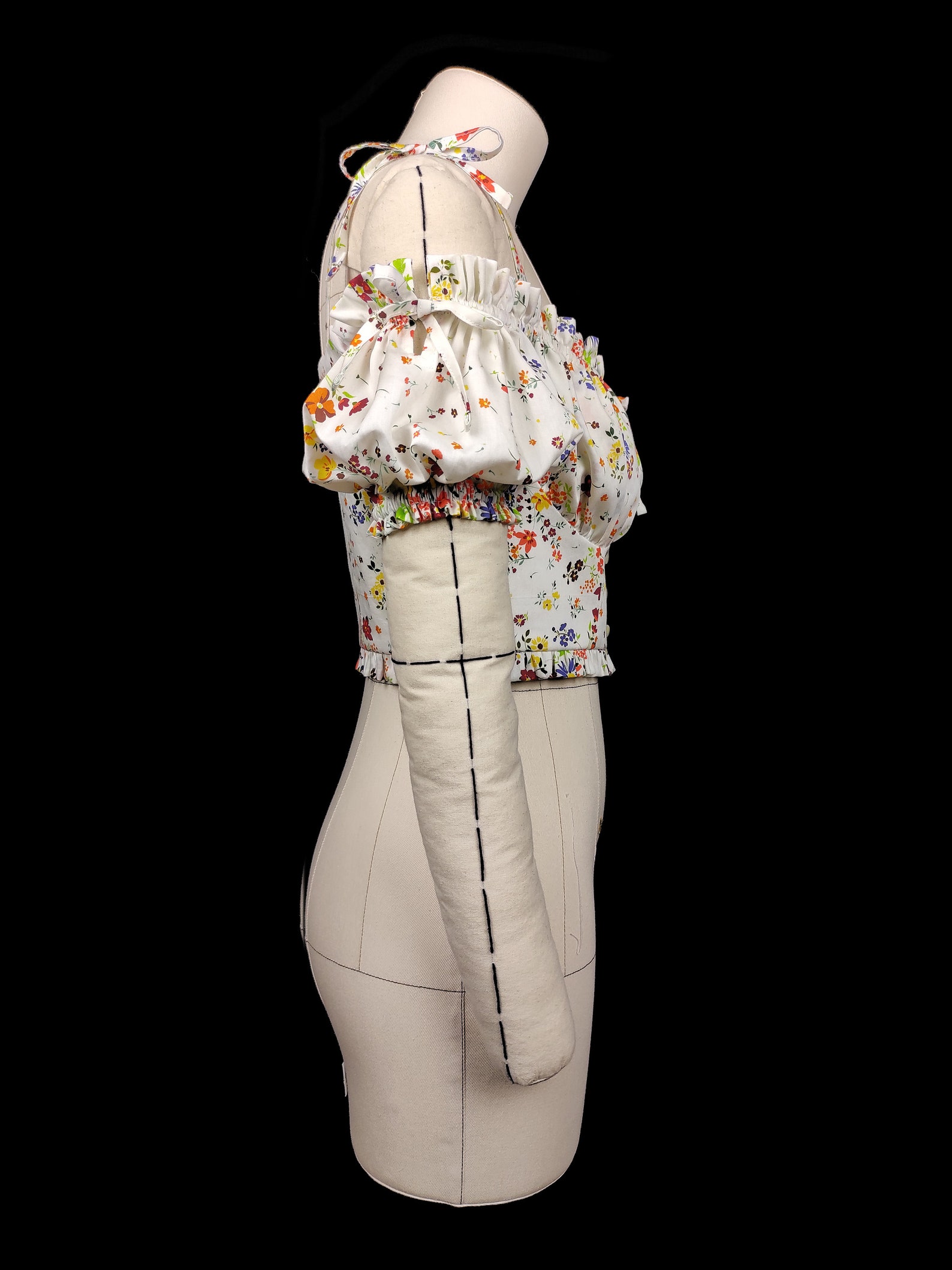 Milkmaid Top Pattern | Cottagecore Top Pattern | Summer Top Pdf Pattern ...