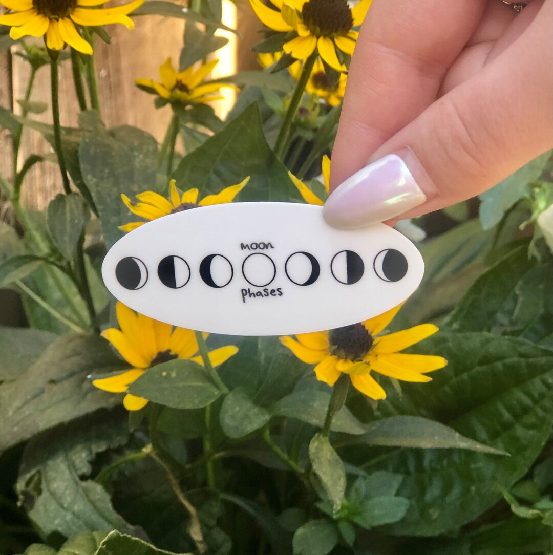Moon Phases Sticker - Etsy