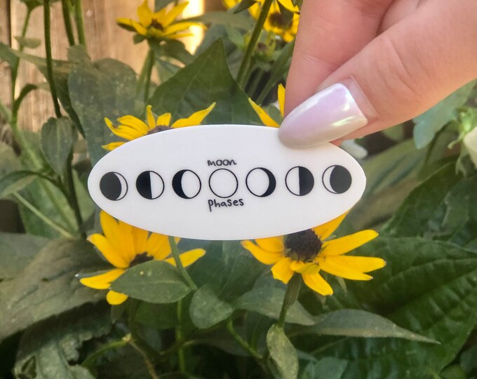 Moon Phases Sticker - Etsy
