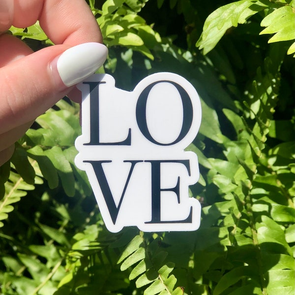 Sticker de amor - Etsy España