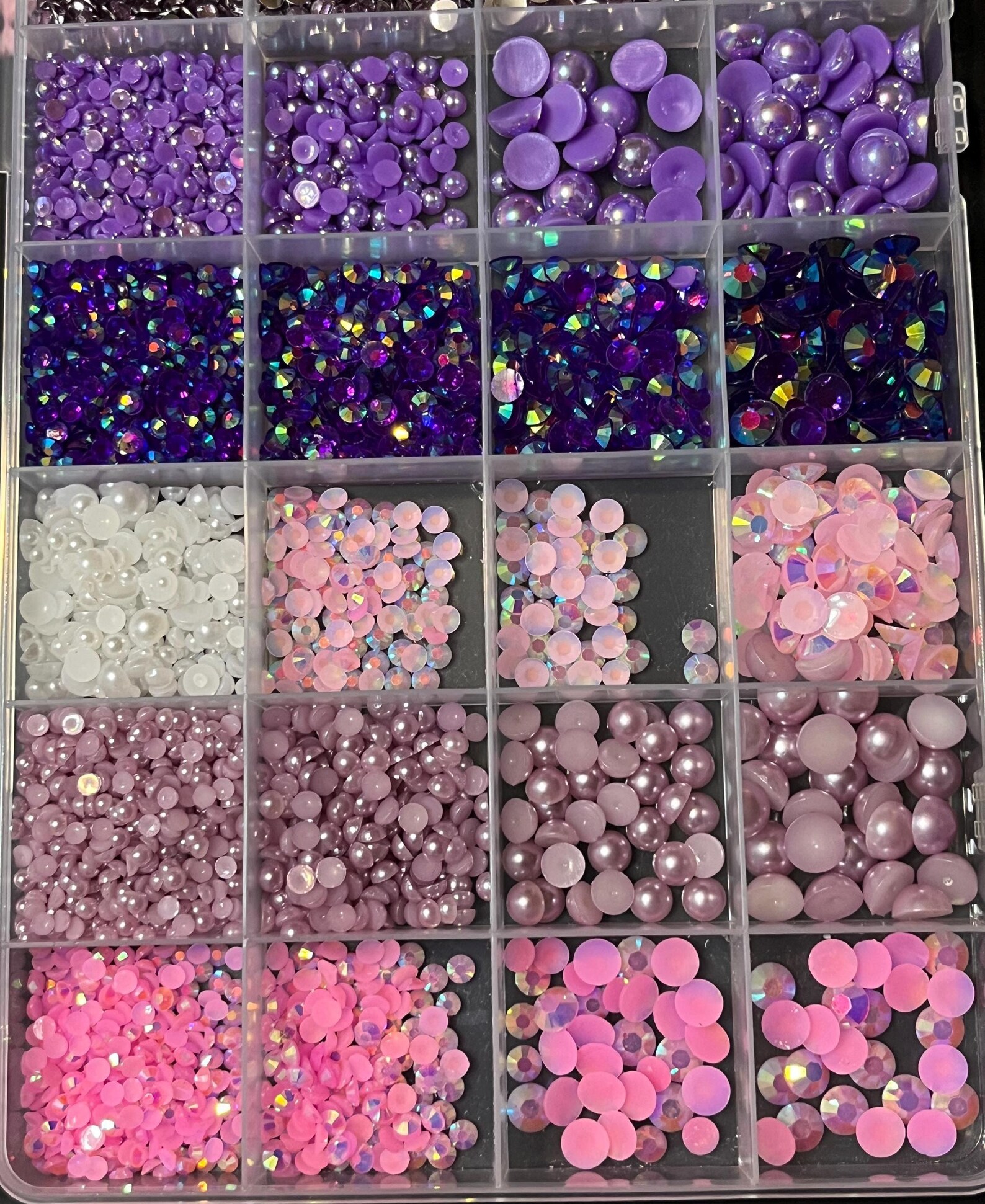 Custom Bedazzled Pill Box: Rhinestone Travel Case - Etsy