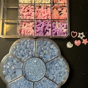 Custom Bedazzled Pill Box: Rhinestone Travel Case - Etsy