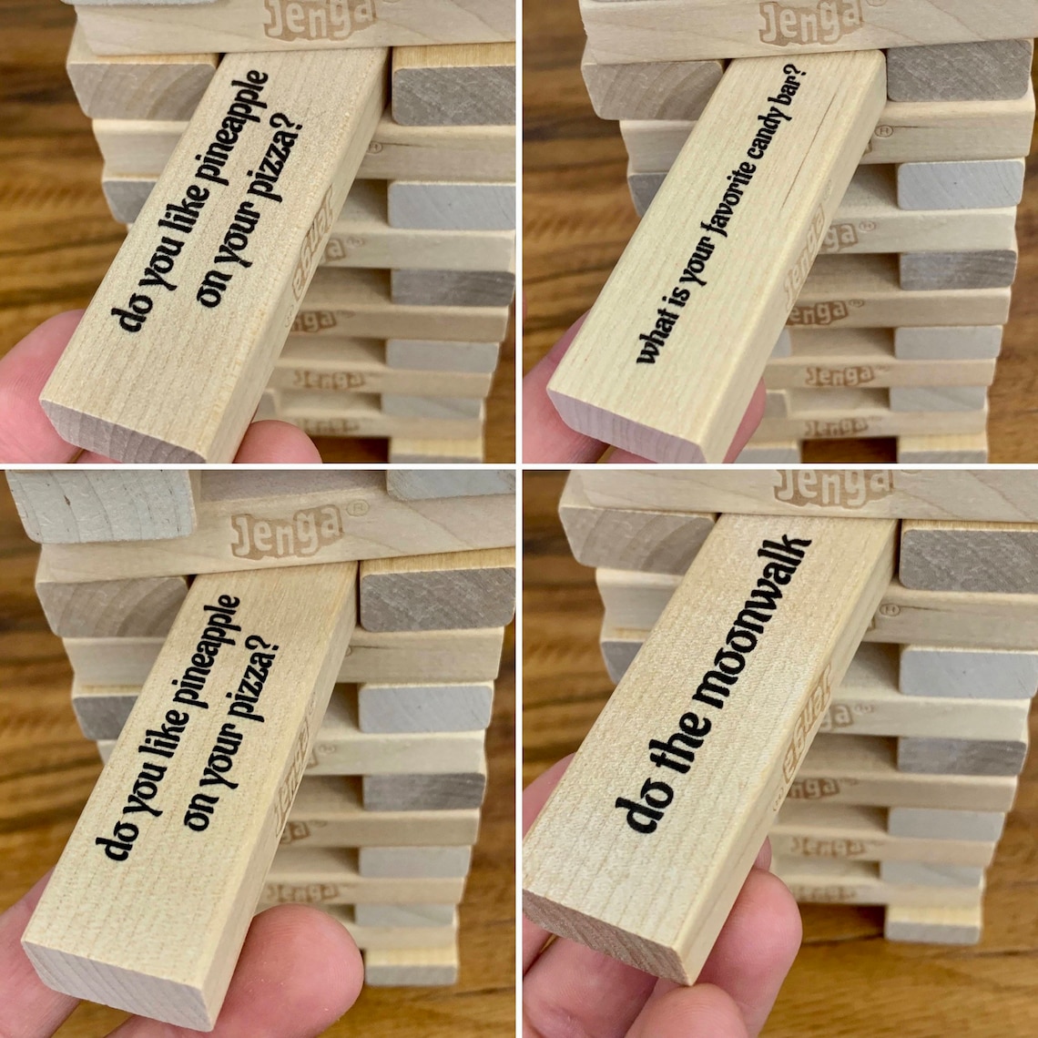 Custom Block Tower Game for Kids // Personalized Family Game - Etsy