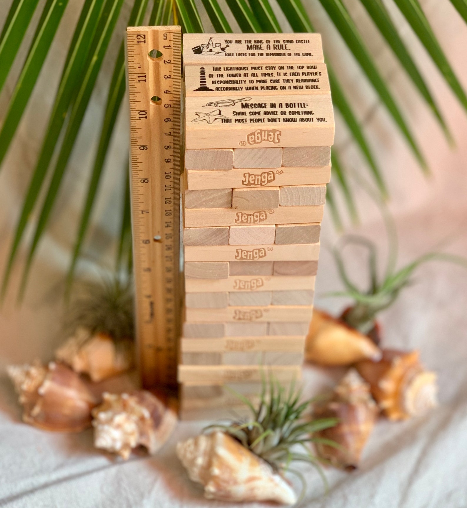 Family Friendly Beach Block Game // Fun Beach Themed Block Game ...