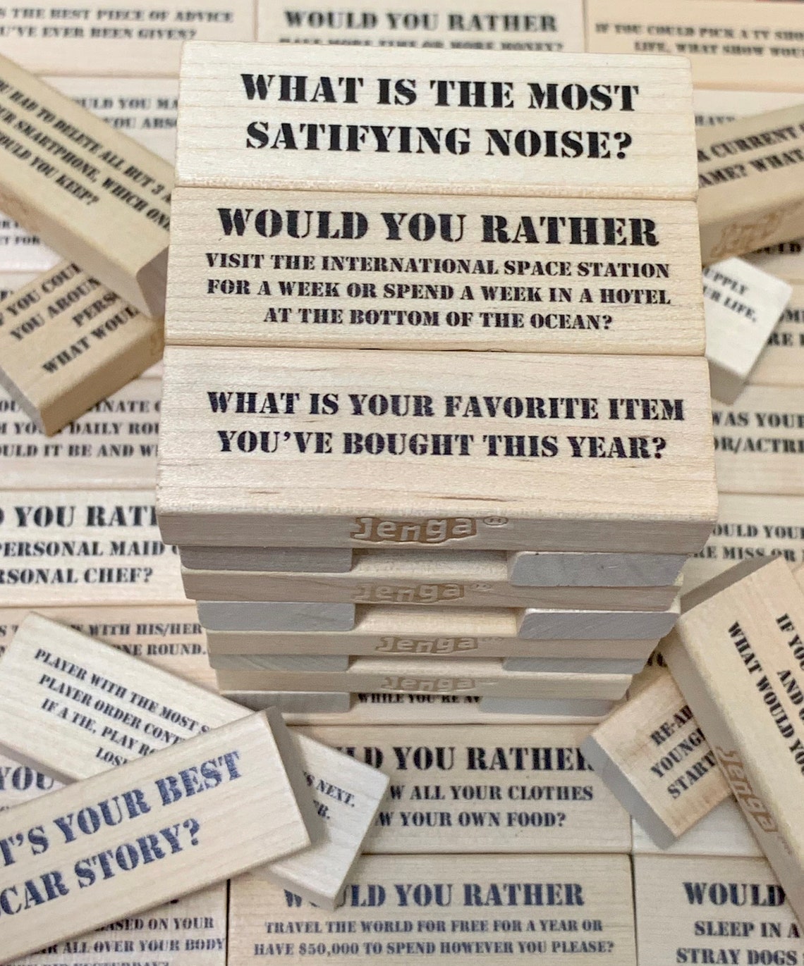 Unique Ice Breaker Game // Fun Get to Know You Game // Block | Etsy