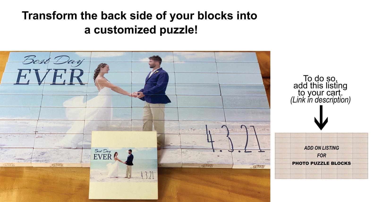 Custom Block Tower Game for Kids // Personalized Family Game - Etsy