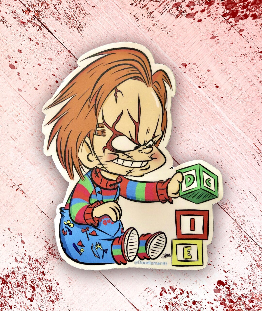 Chucky Sticker - Etsy