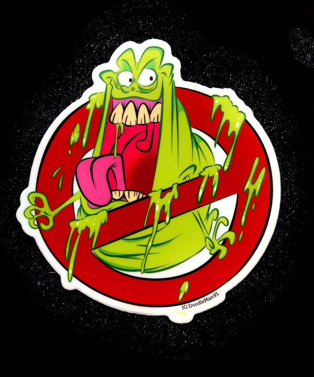 Slimer Sticker - Etsy