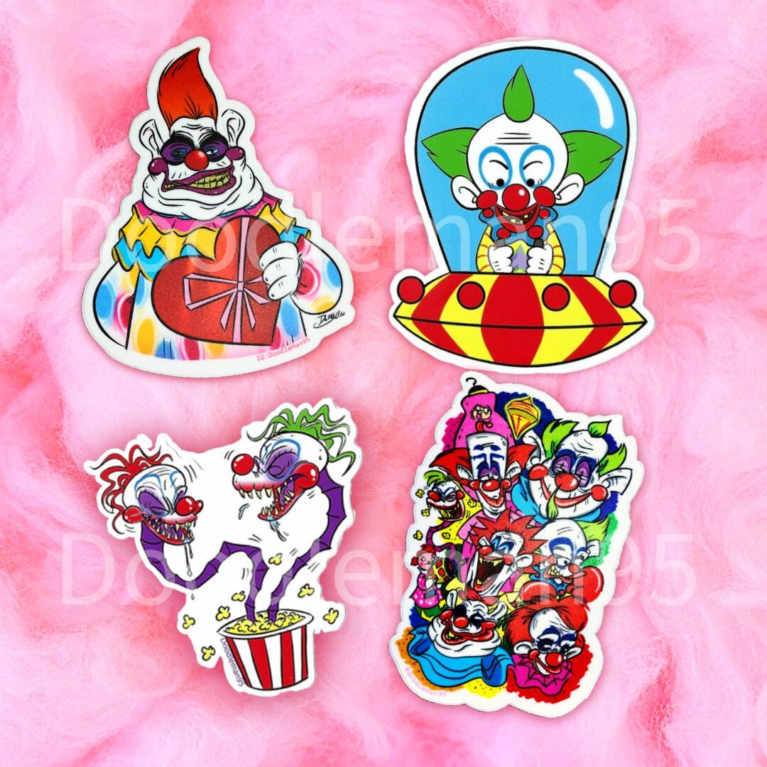 Killer Klowns Sticker - Etsy