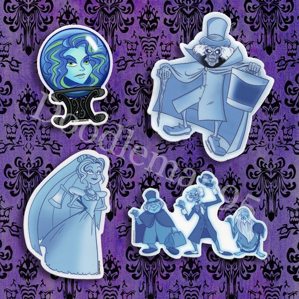 Haunted Mansion Sticker - Etsy