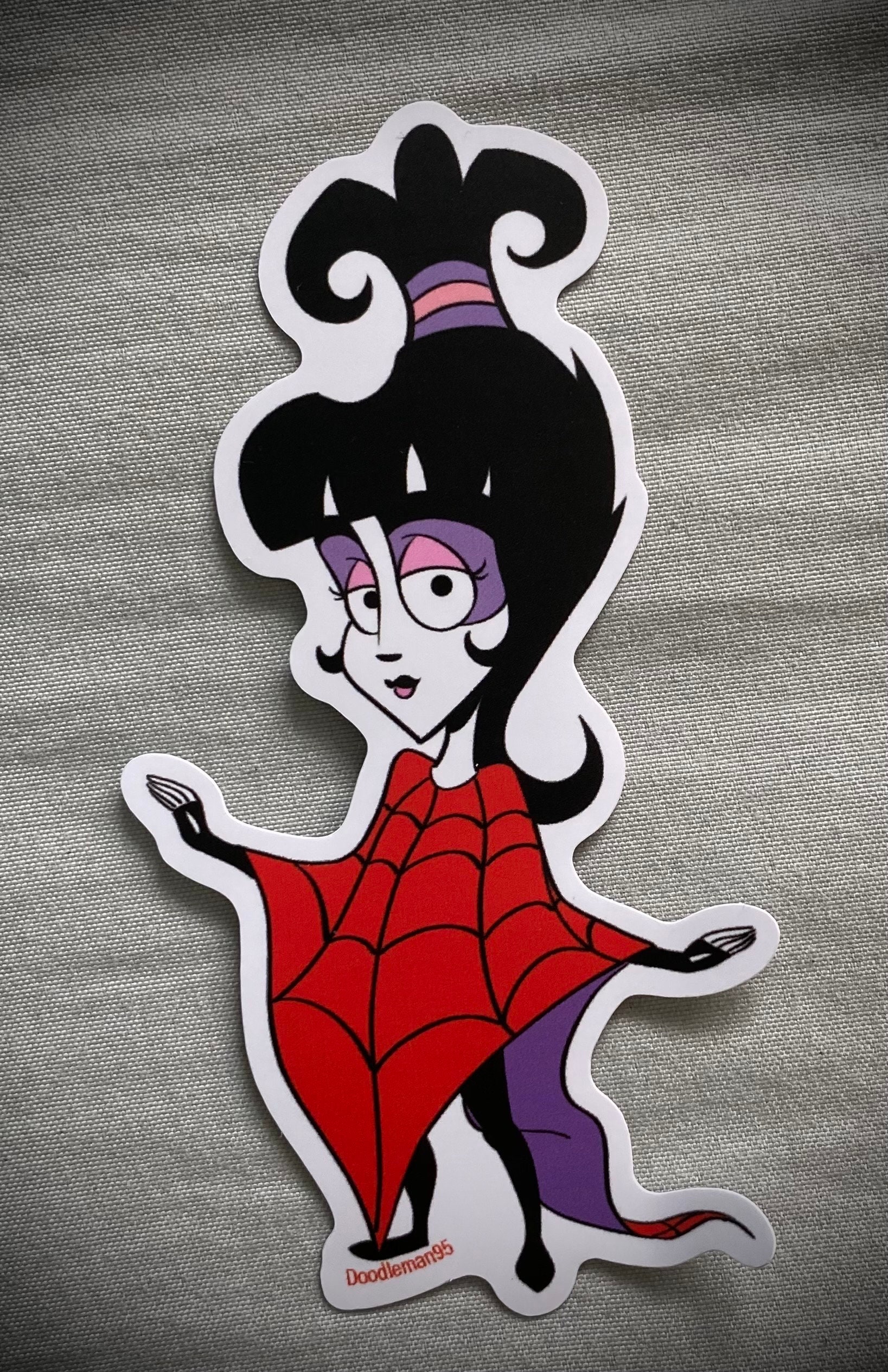 Lydia Deetz Inspired Sticker - Etsy