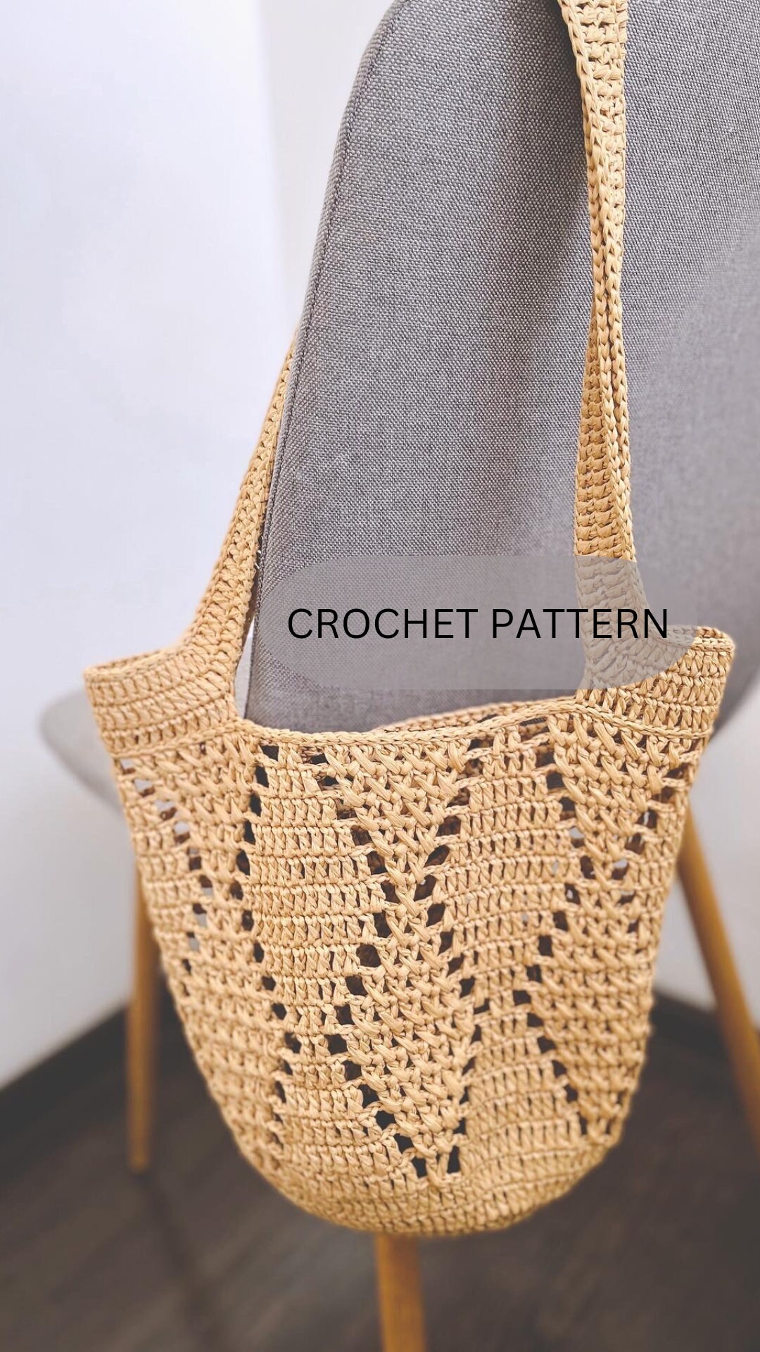 Crochet Pattern Raffia Bag, Pdf. English - Etsy