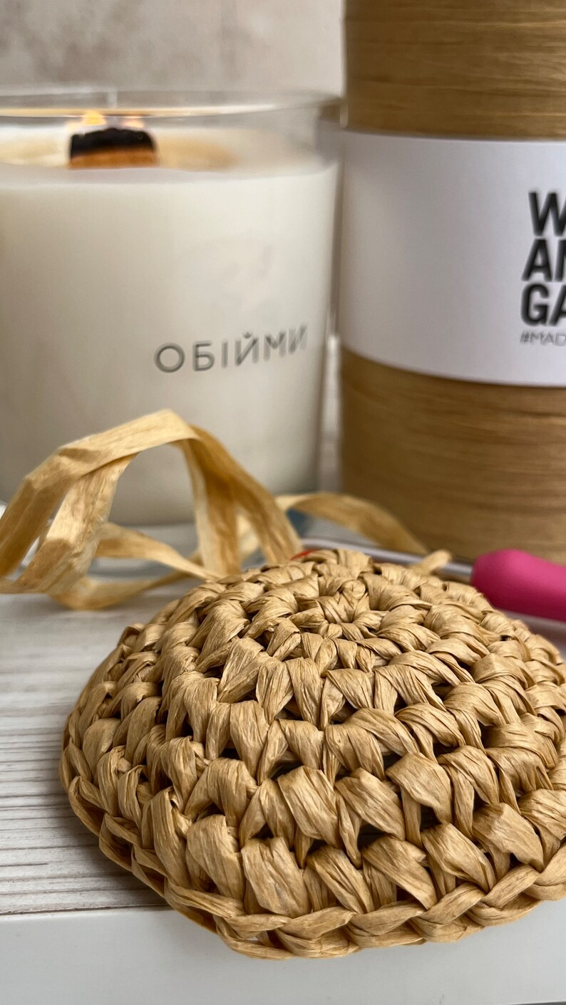 Paper Raffia Wool and the Gang, Natural Eco Friendly Yarn for Crochet ...