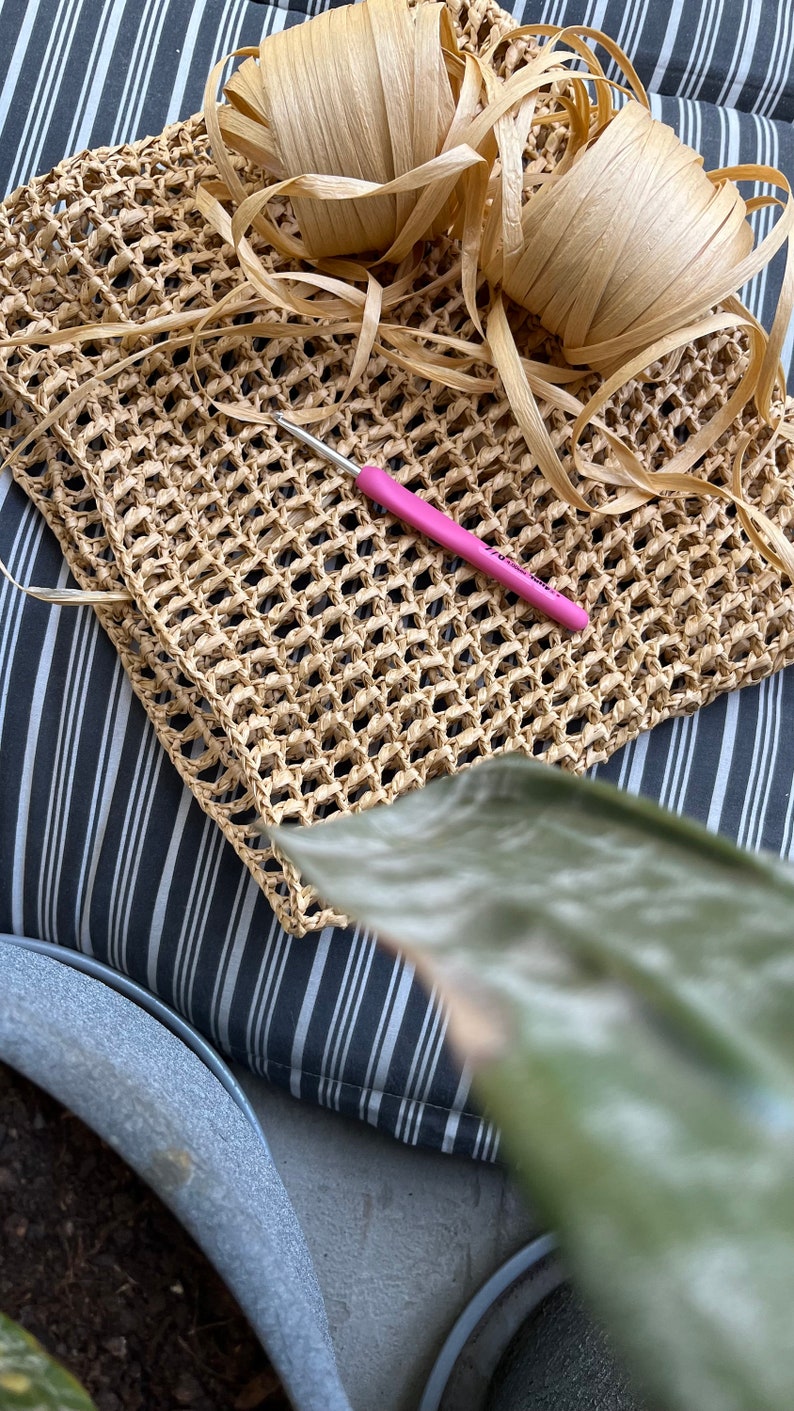 Paper Raffia Wool and the Gang, Natural Eco Friendly Yarn for Crochet ...