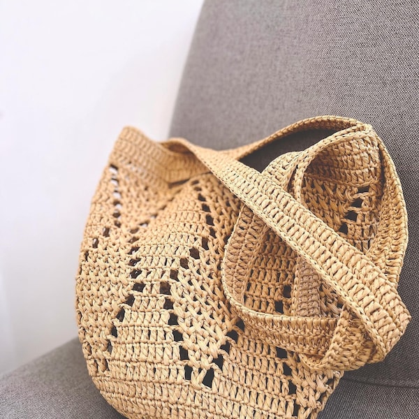 Raffia Yarn Crochet - Etsy