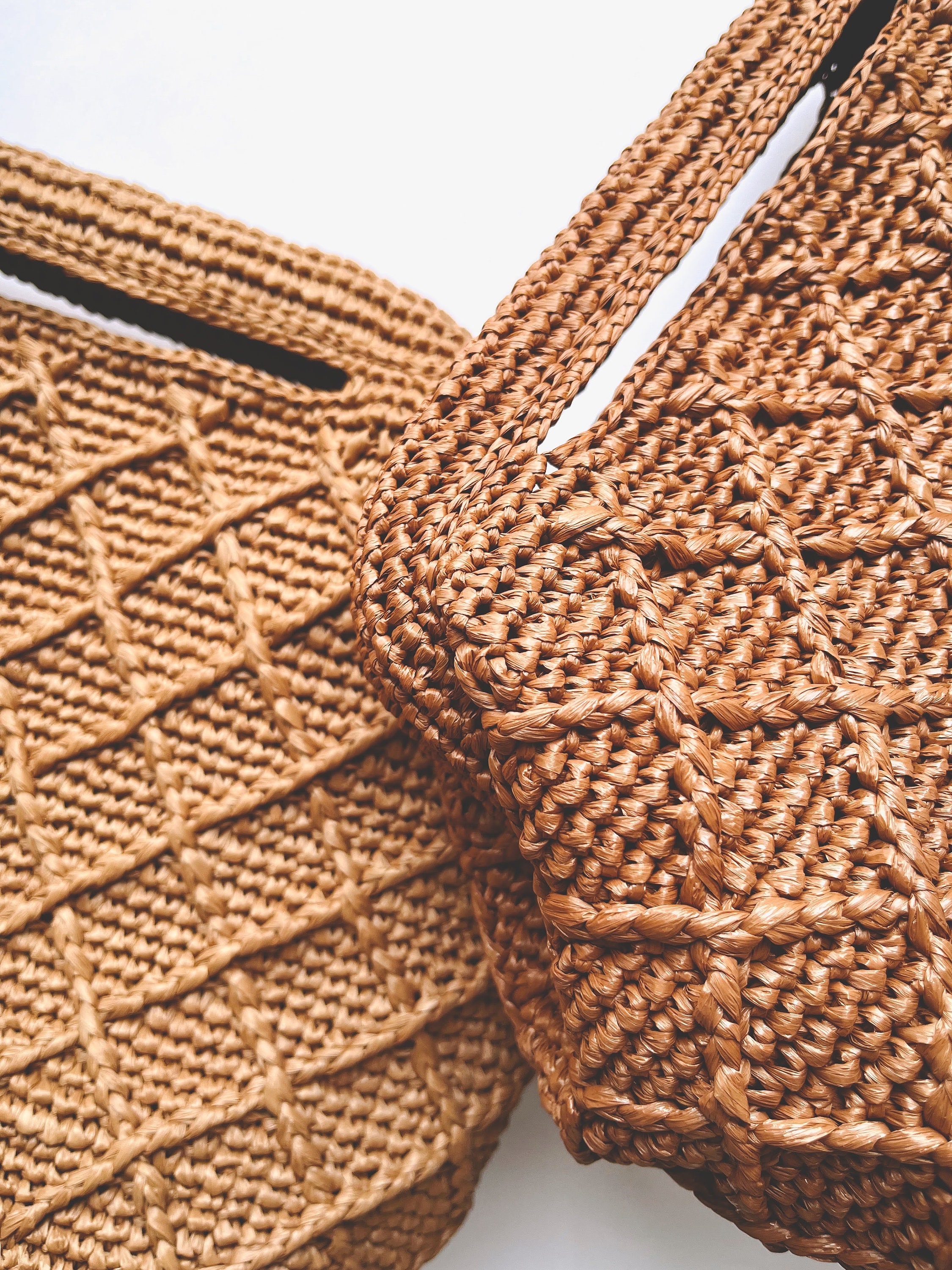 Crochet Pattern Raffia Bag. Russian Language - Etsy