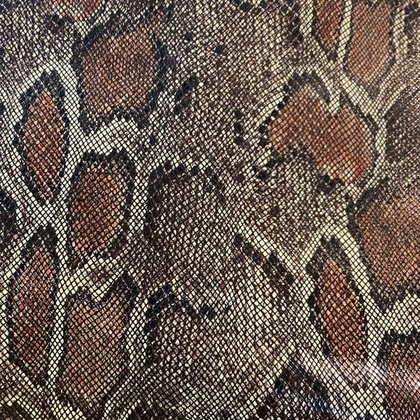 Snake Skin Leather Earrings - Etsy