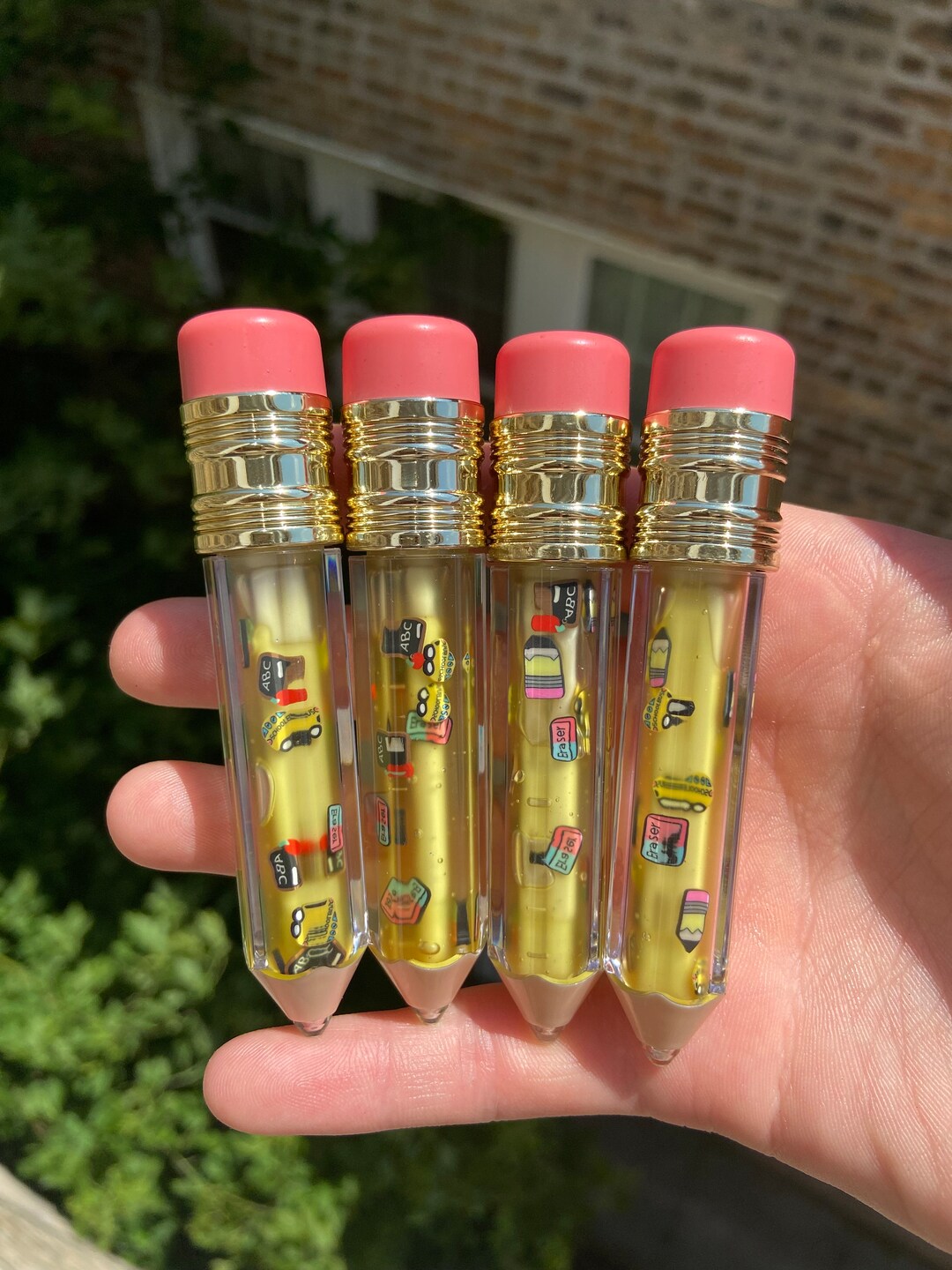 School Bus Lipgloss - Etsy