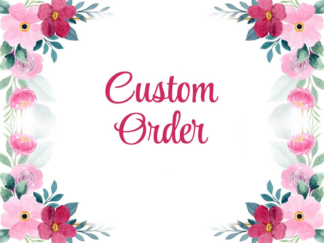 Custom Order Request - Custom Order PNG - Design Request - High Quality ...