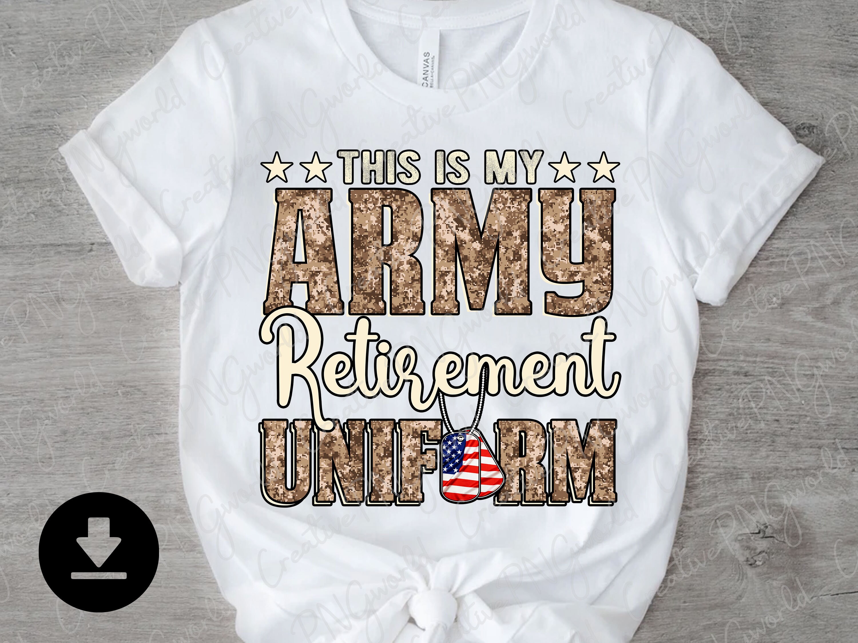 This is My Army Retirement Uniform Funny Army PNG - Army Grandpa Png ...