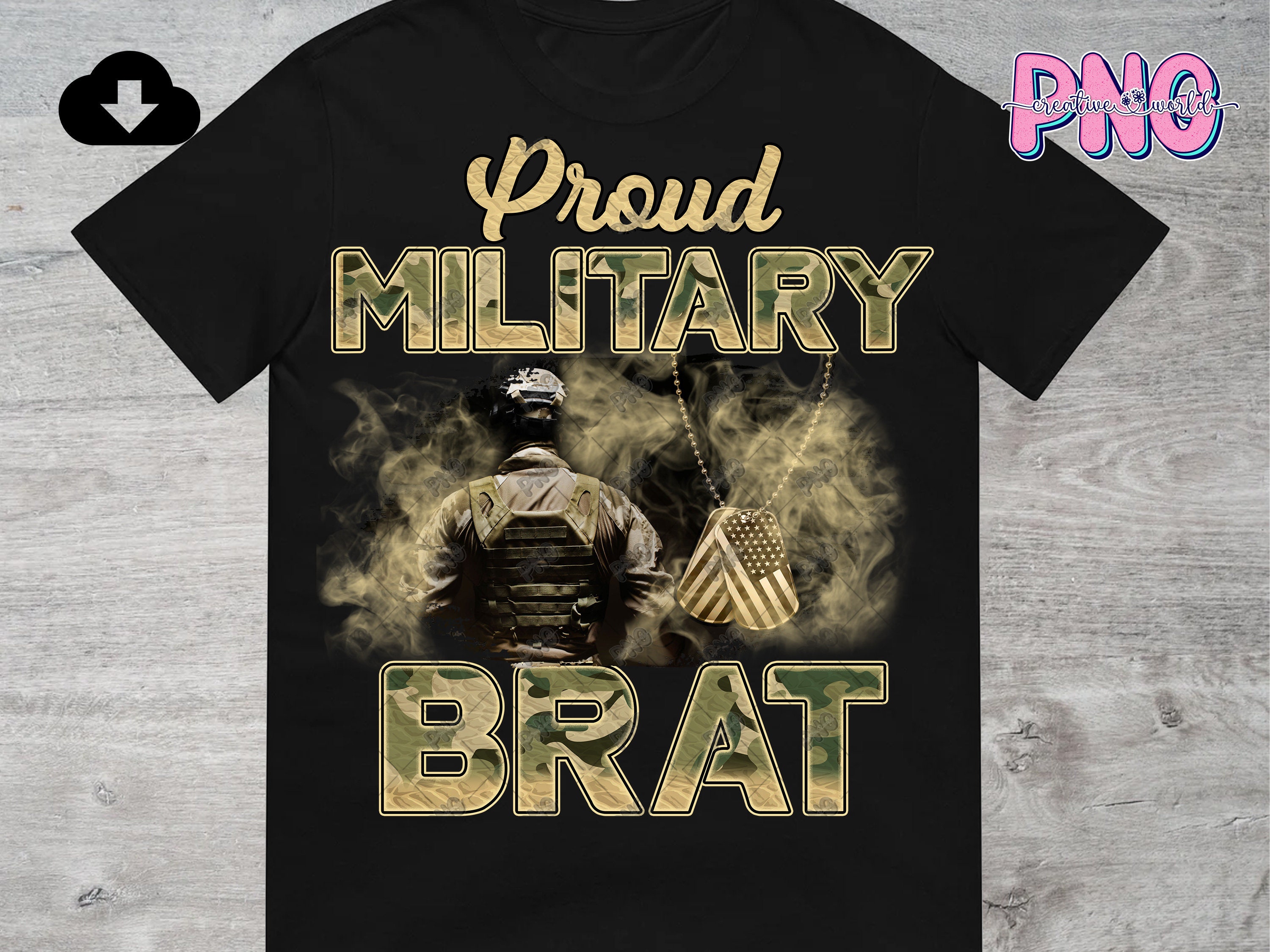 Proud Military Brat PNG Military Brat Png Army Brat Png Military Kids ...