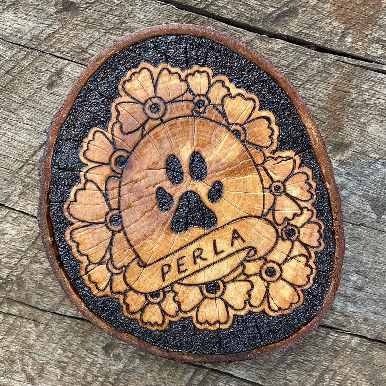 Personalised Handmade Wood Burn Name Sign - Rustic Home Decor Gift Art ...