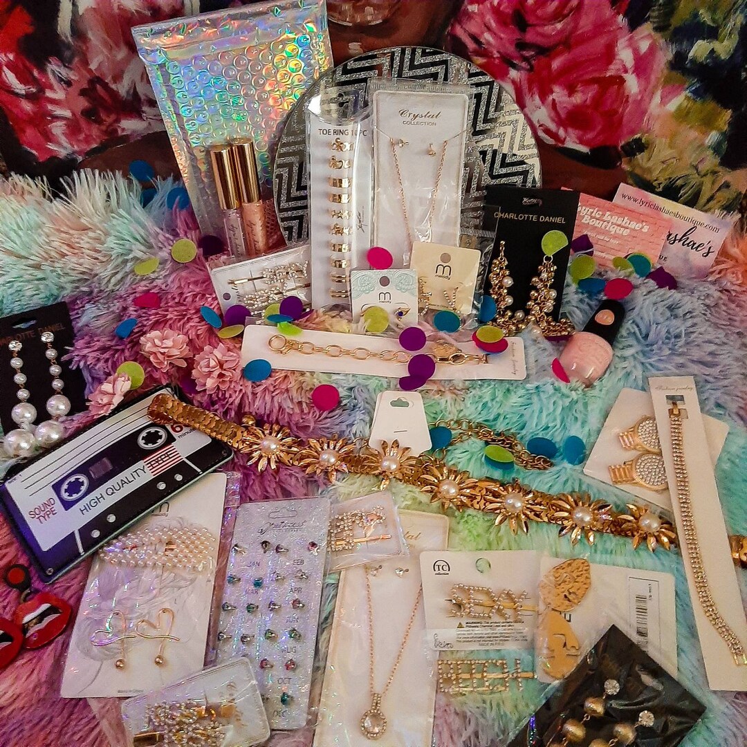 Bag of Accessories and Jewelry - Etsy