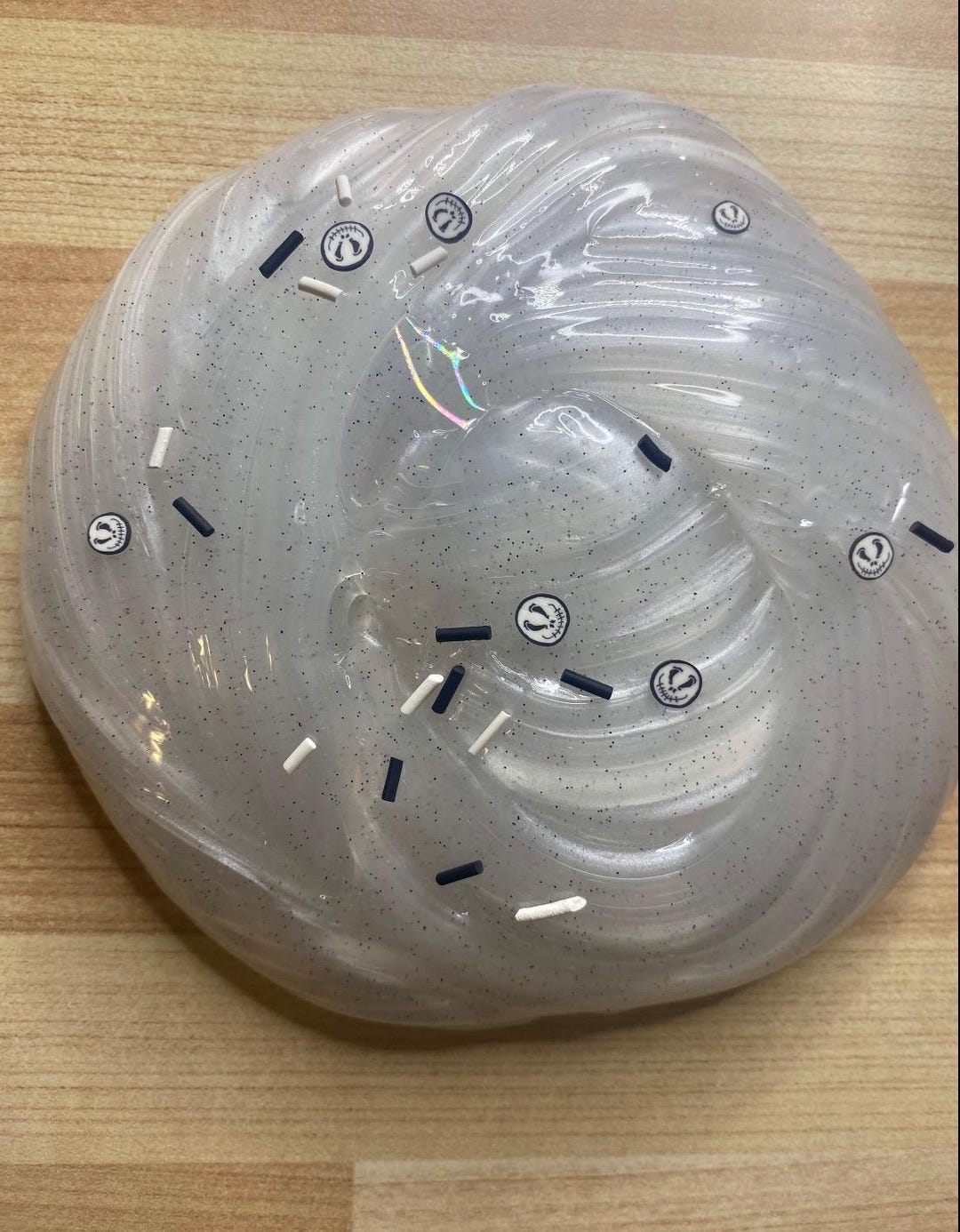 Jack Skellington Clear Slime - Etsy