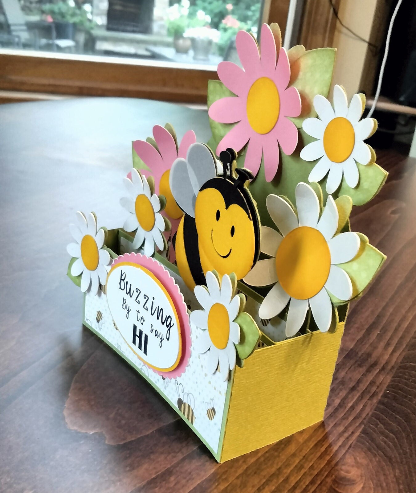 Bee Pop up Greeting Card - Etsy