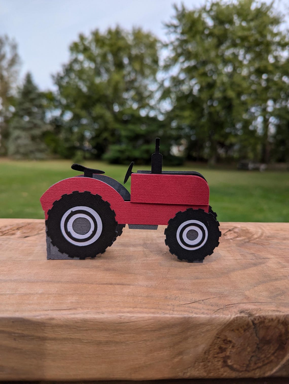 Tractor Birthday Pop up Card - Etsy