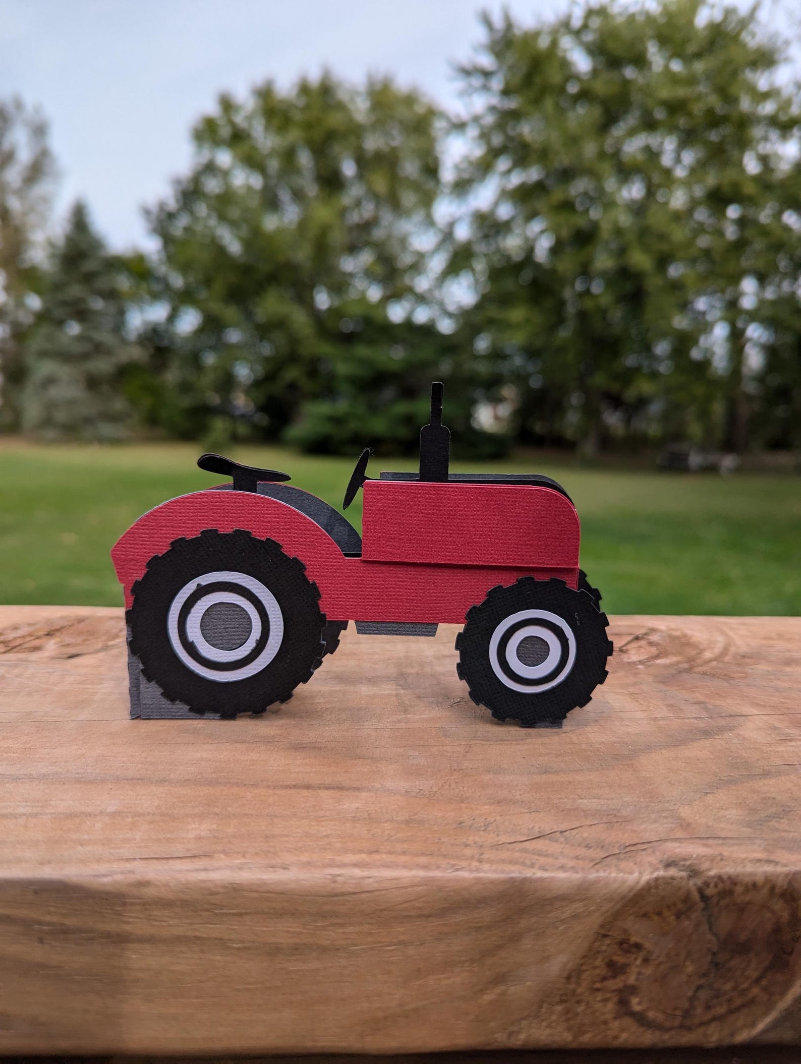 Tractor Birthday Pop up Card - Etsy