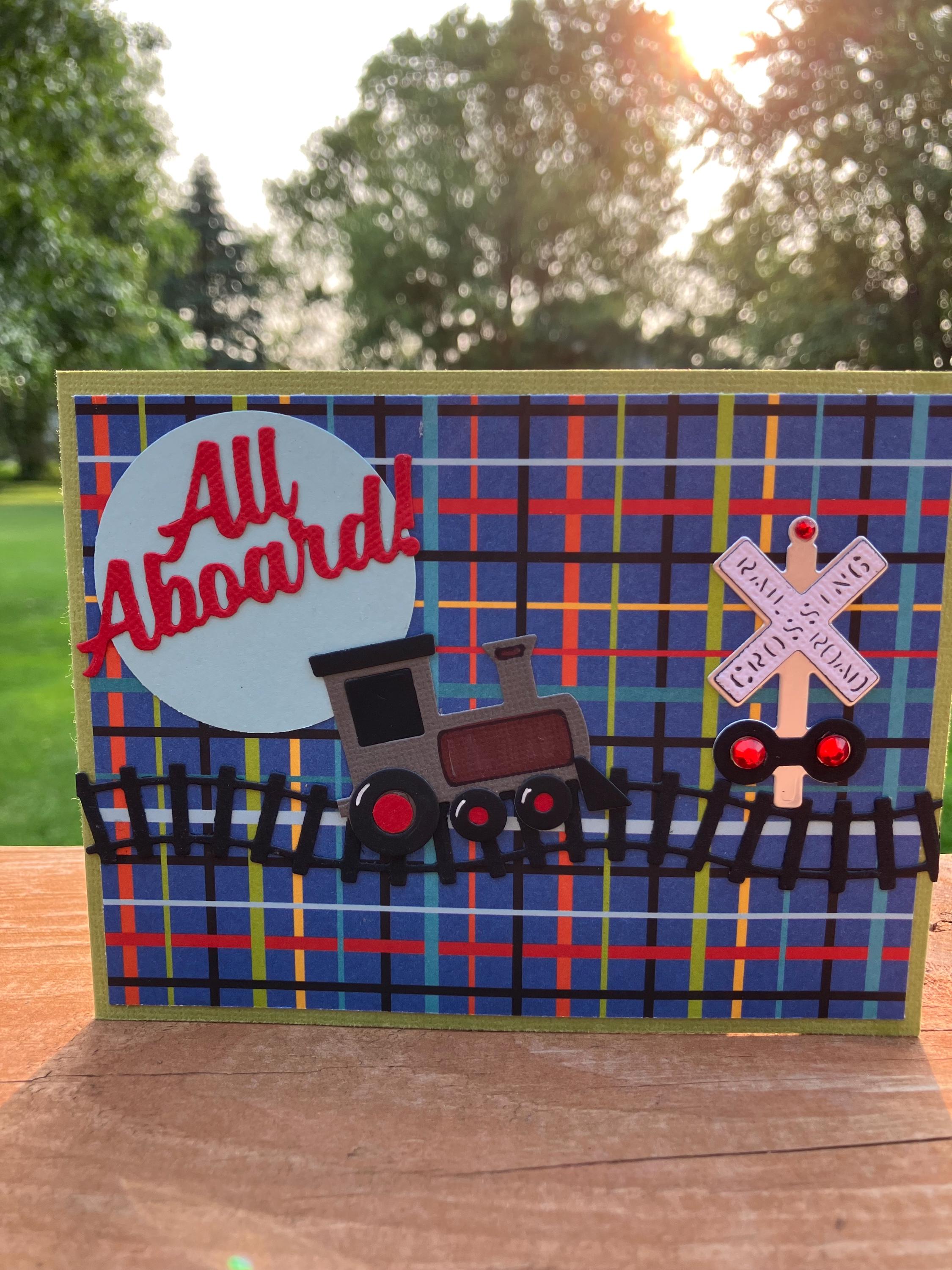 Pop up Birthday Train Card - Etsy