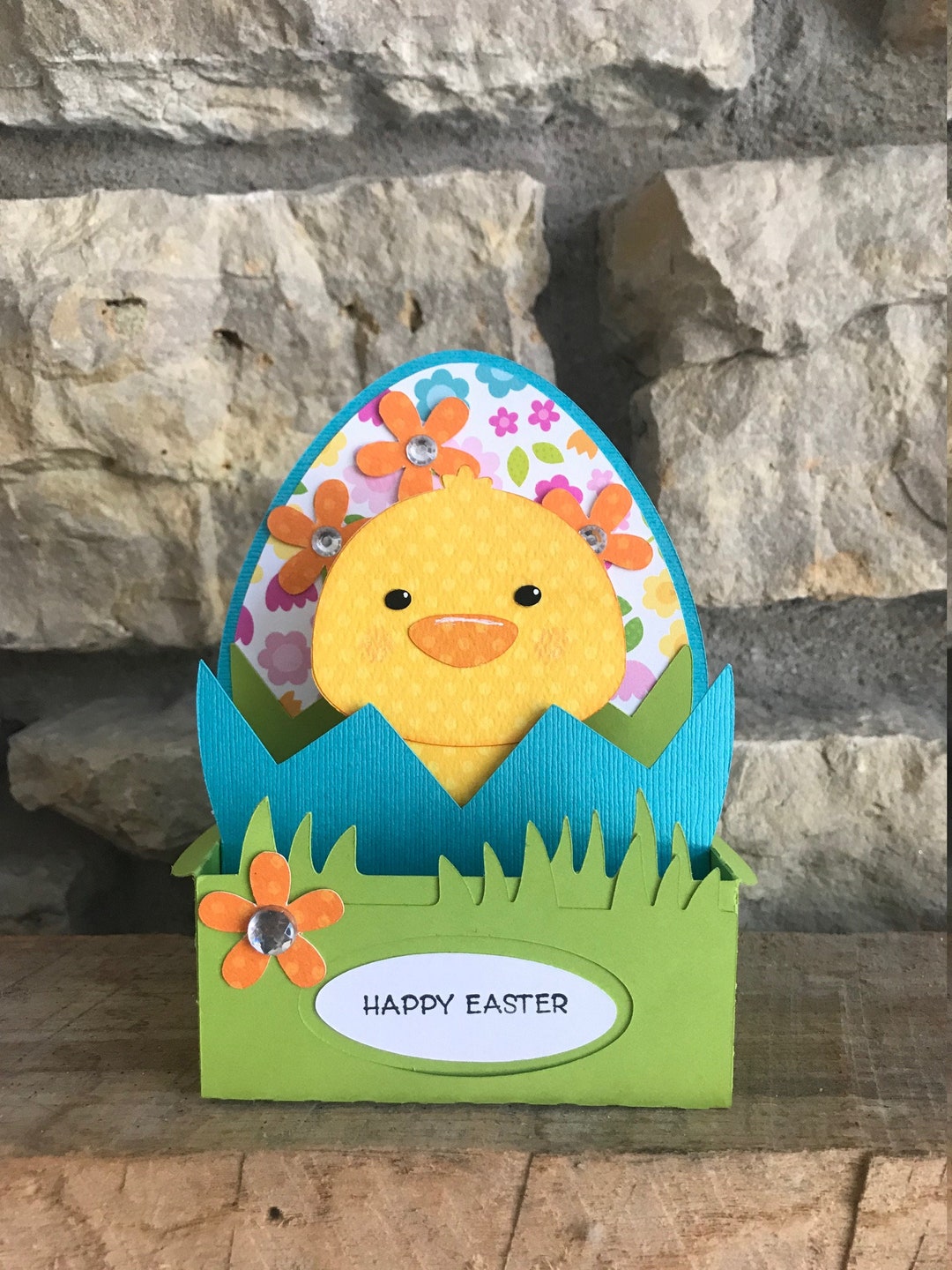 Easter Chick Card, 3D Easter Card, Easter Card, Kids Easter Card - Etsy