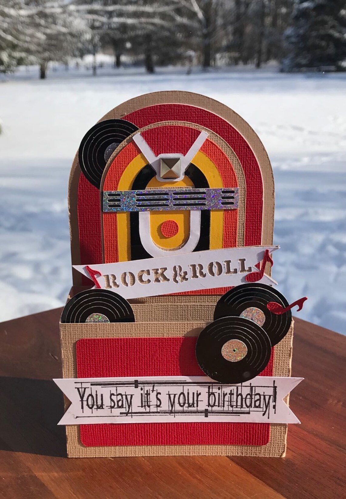 3D Juke Box Pop up Card, Birthday Card - Etsy