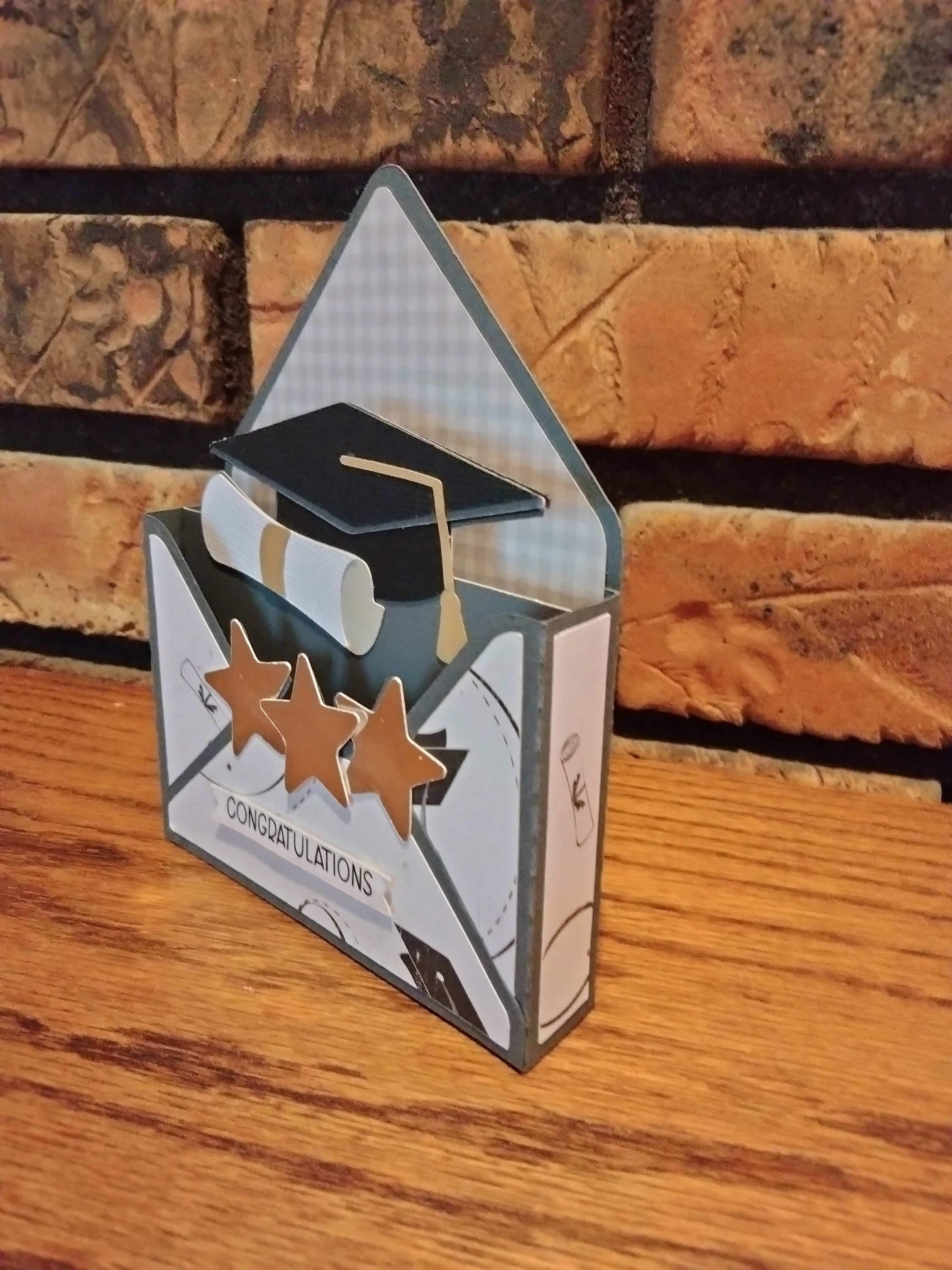 Graduation Card 3D Pop up Card - Etsy