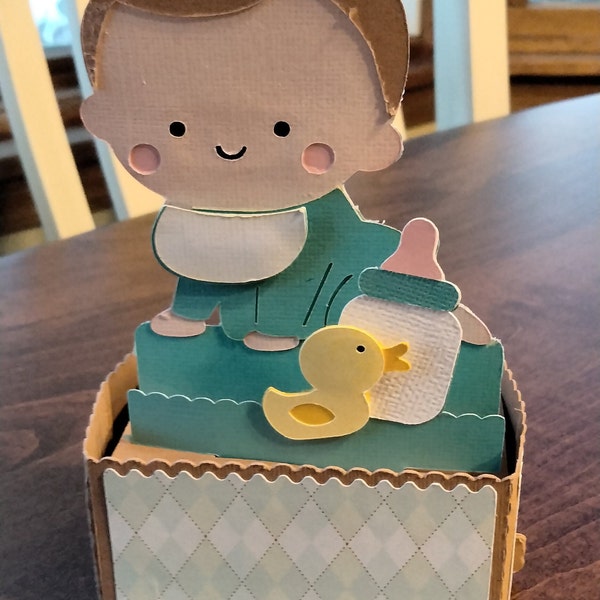 Pop up Baby Shower Card - Etsy