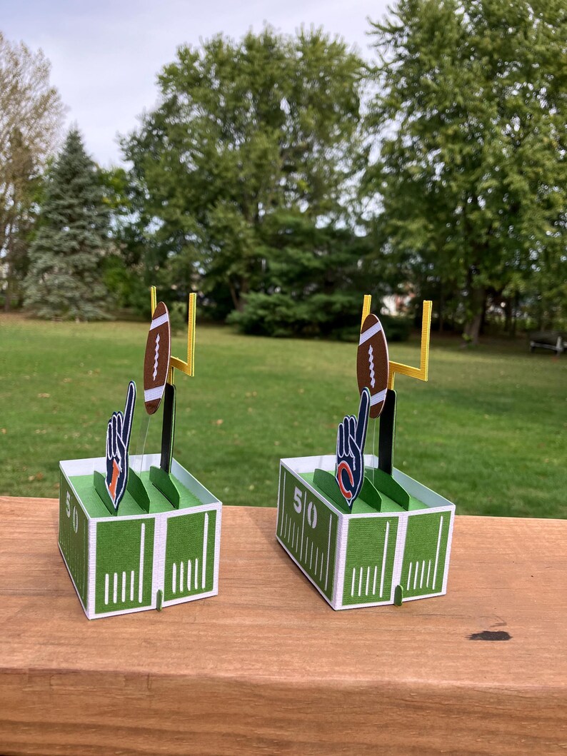Pop up Football Card, Birthday Card - Etsy