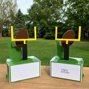 Pop up Football Card, Birthday Card - Etsy