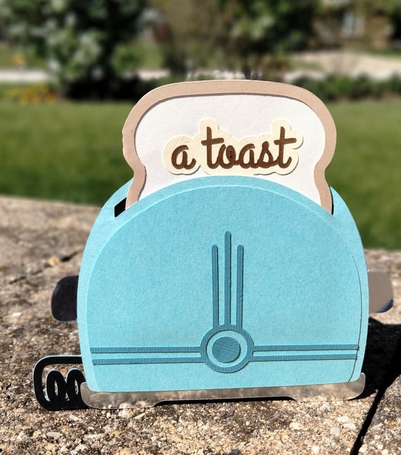 Congratulations Toaster Card - Etsy