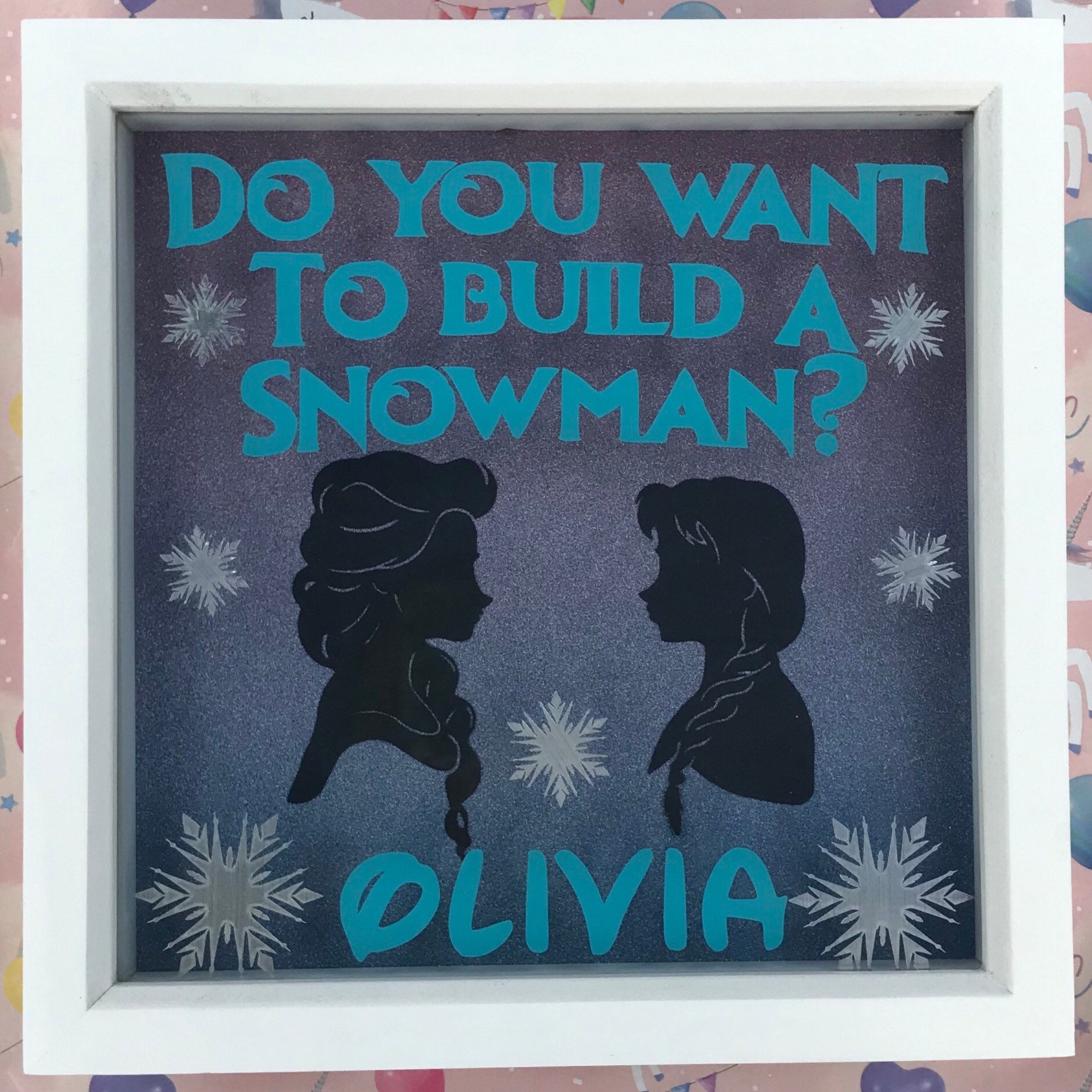 Personalised Character Frame - Etsy