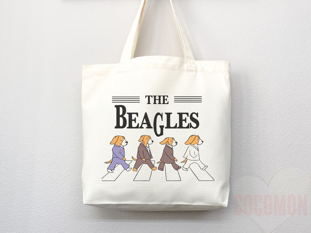 The Beagles Bag, Cute Gift for Dog Mom, Puppy Bag, Puppy Tote Bag, Cute ...